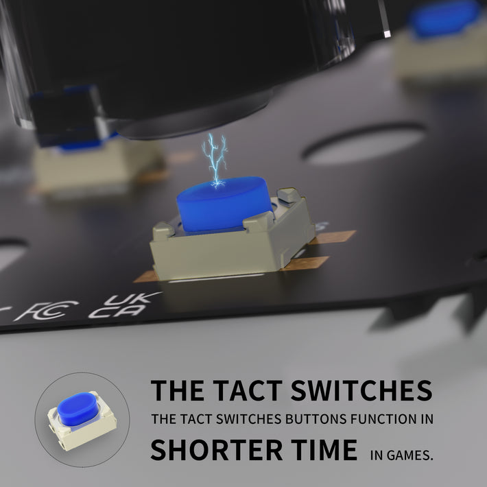 eXtremeRate Face Clicky Kit for PS5 Controller BDM-030, Custom Tactile ...