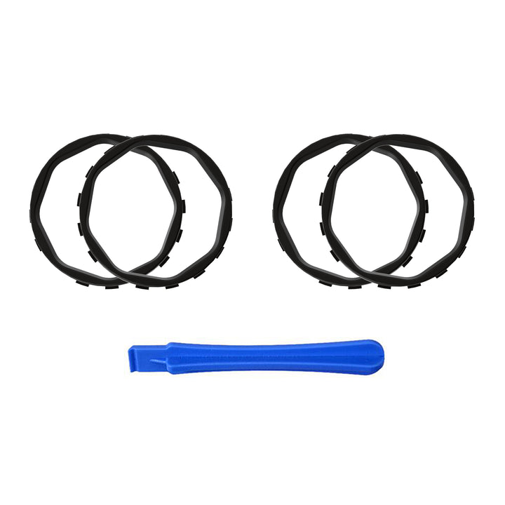 Redesigned Replacement Octagonal Gated Sticks Accent Rings for Xbox El ...