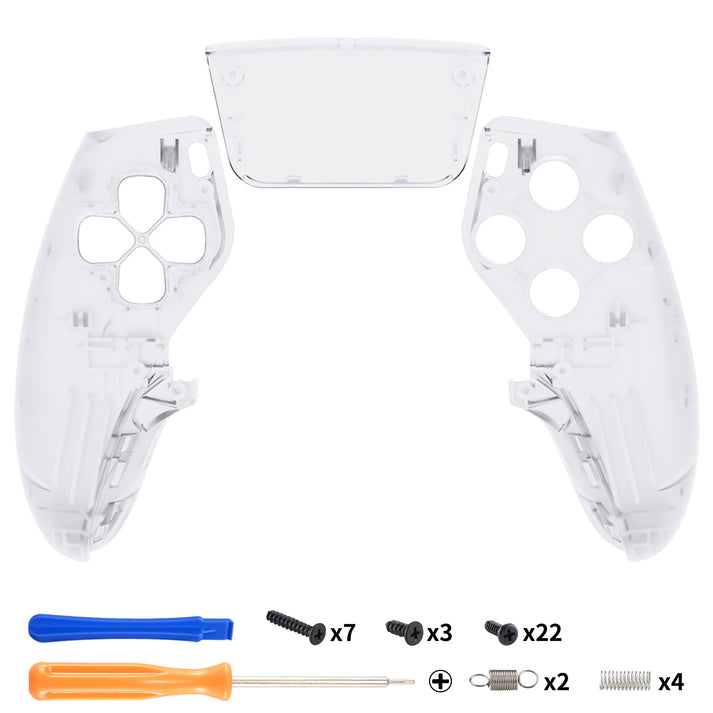 eXtremeRate Clear Left Right Front Housing Shell with Touchpad ...