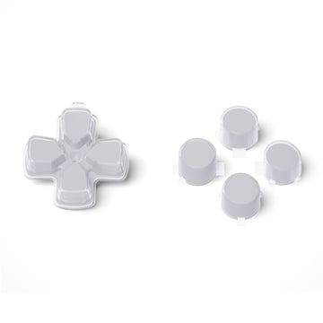 Two-Tone No Letter Imprint Dpad Action Buttons for PS5 Controller ...