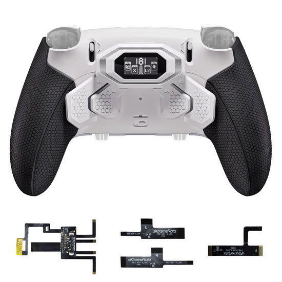 eXtremeRate BEYOND Back Paddles Kit with OLED Display & Redesigned Erg ...