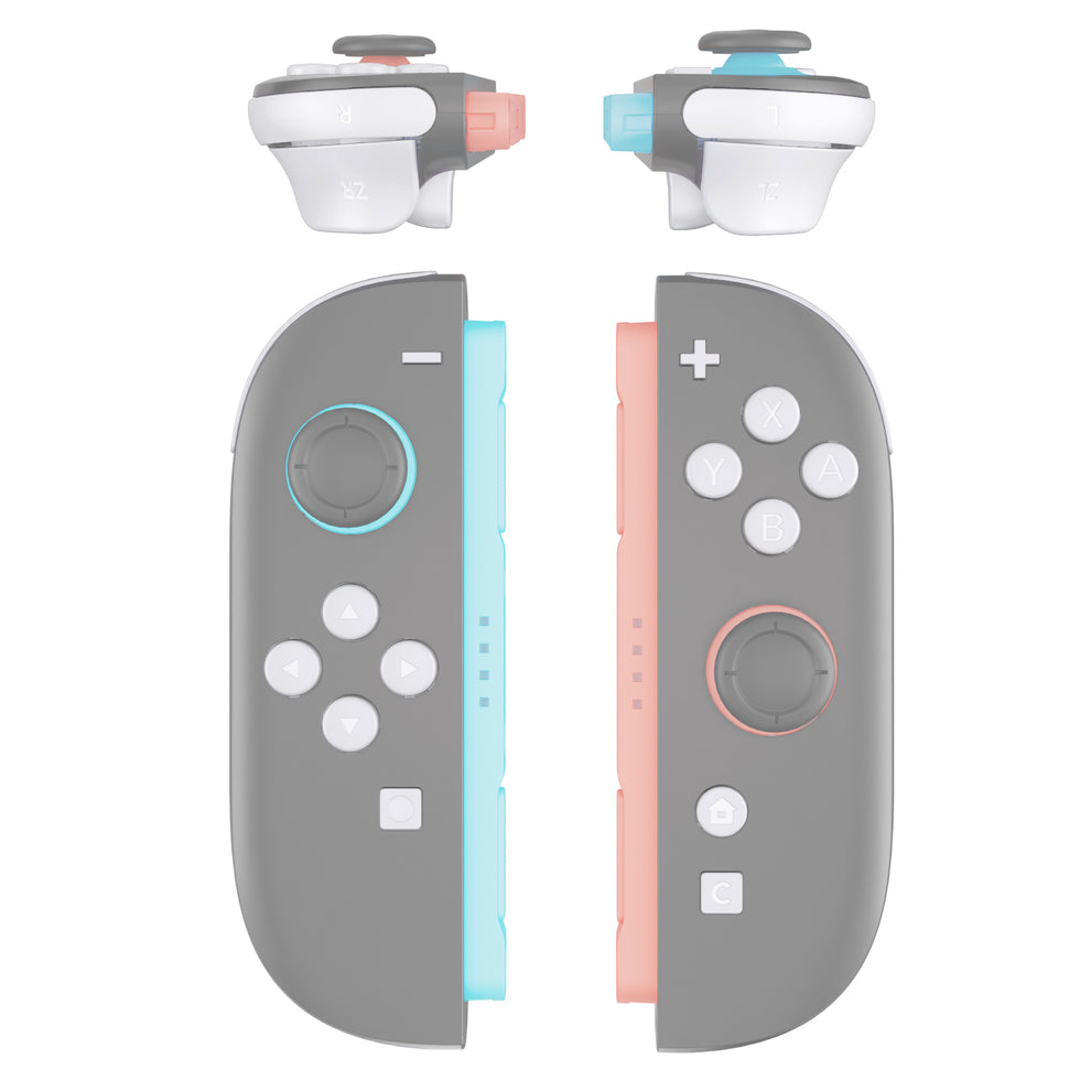 eXtremeRate DIY Replacement Full Set Buttons for Nintendo Switch 2 - W ...