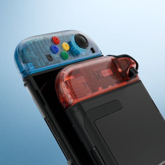 eXtremeRate DIY Replacement Full Set Shell Case with Buttons for Joyco ...