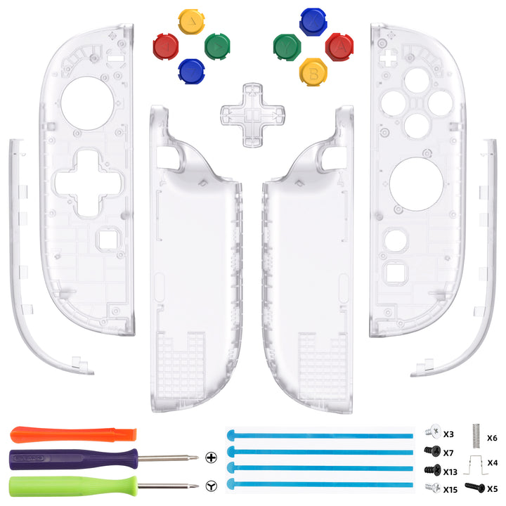 Essence Version Shell Case with Dpad Button for Joycon of Nintendo Swi ...