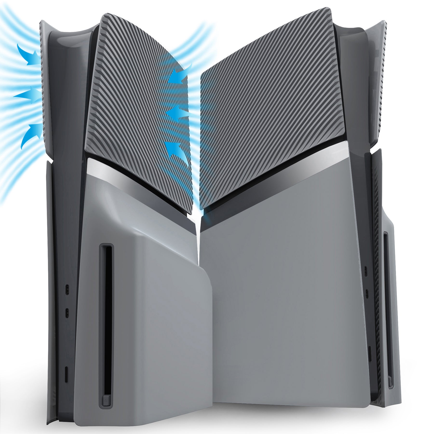 eXtremeRate PS5 Slim Disc Edition Console eXcover Replacement Top ...