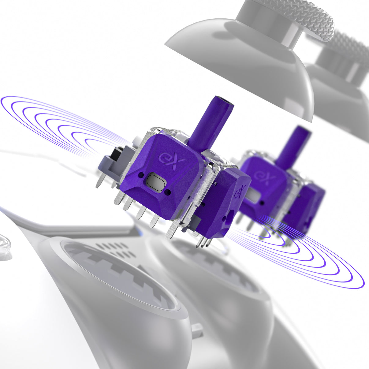 eXtremeRate eXhall Digital Calibrable Hall Effect Thumbstick Kit with ...