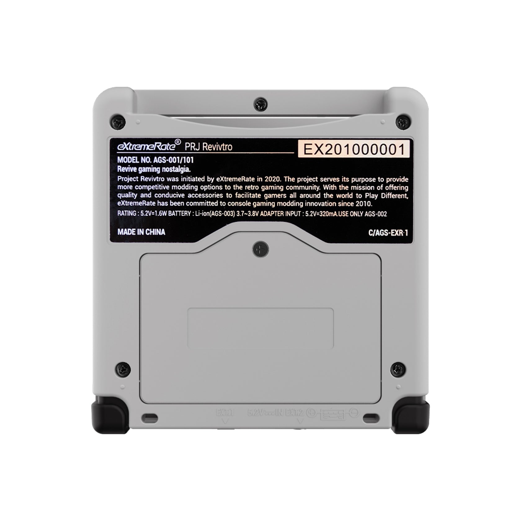 IPS Ready Upgraded eXtremeRate Classic NES Style Custom Replacement ...