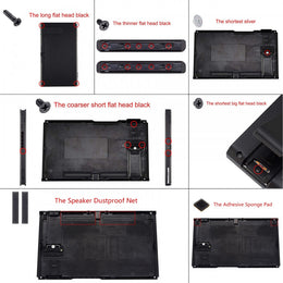 eXtremeRate White Console Back Plate DIY Replacement Housing Shell Case ...